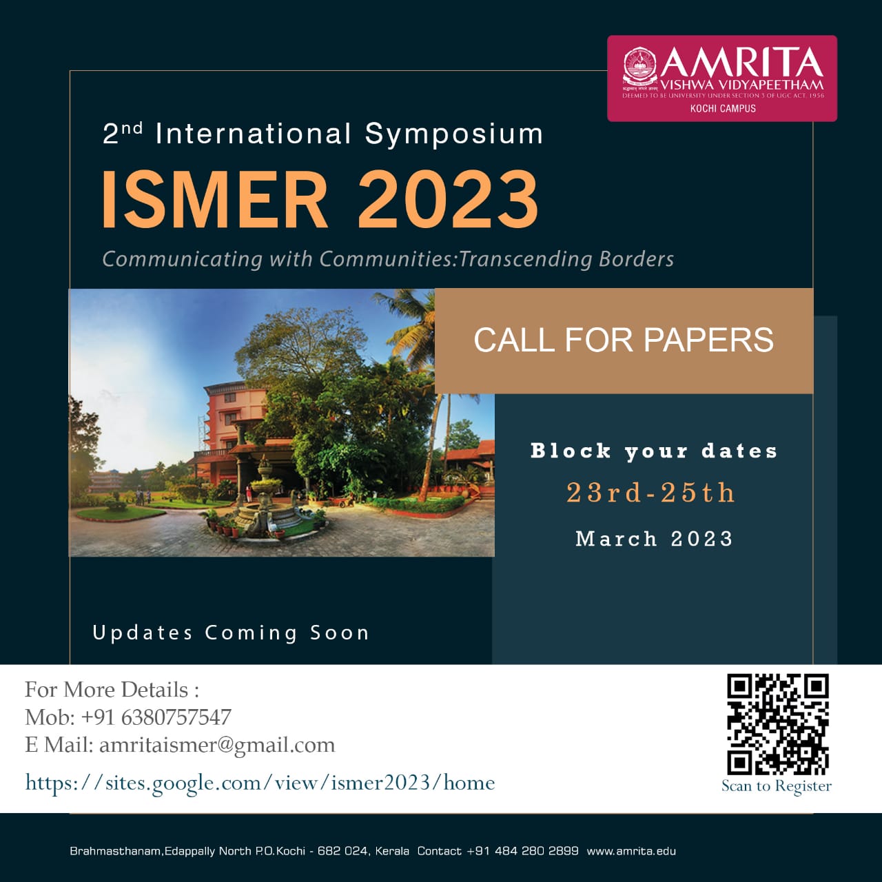 Amrita Vishwa Vidyapeetham - Kochi Campus